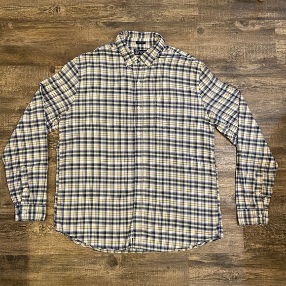 Rye | Shirts | Rye By Hawker Rye Button Down Shirt Plaid Blue Yellow ...